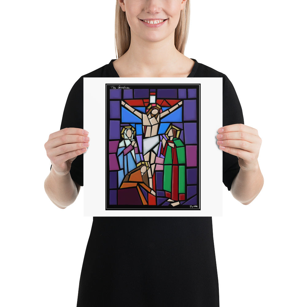 Sorrowful Mystery Print - The Crucifixion – Willits Works